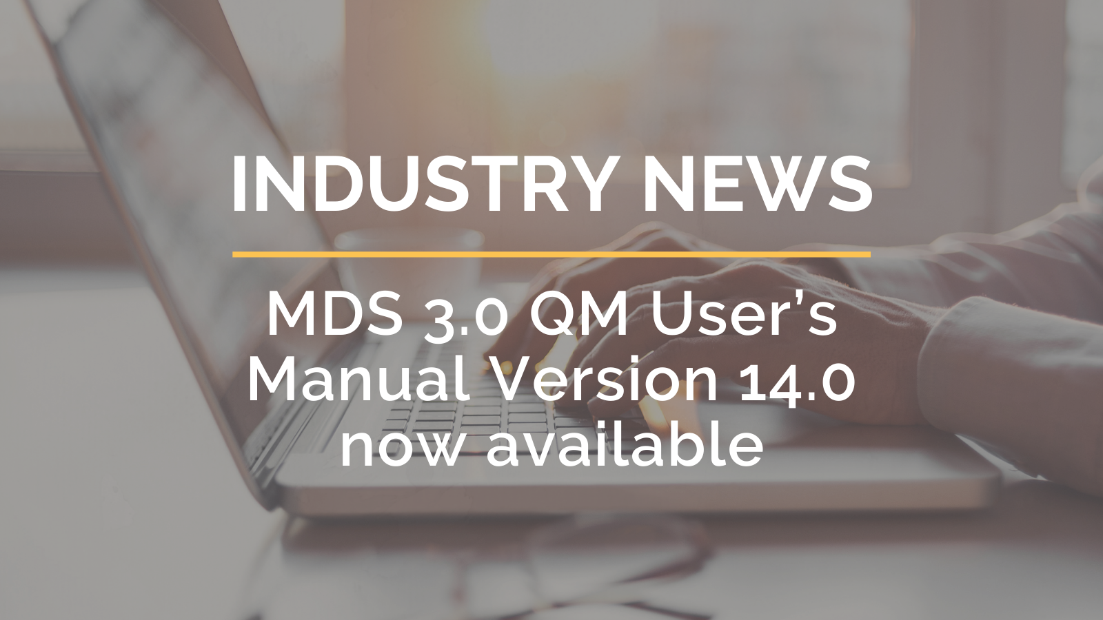 MDS 3.0 QM User’s Manual Version 14.0 now available – Simple, a ...