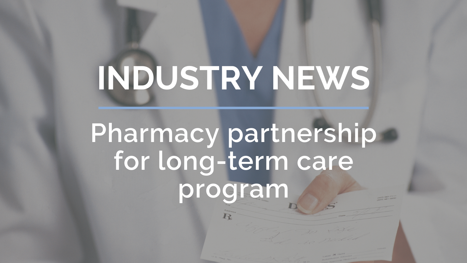 Pharmacy partnership for long-term care program – Simple, a Netsmart ...